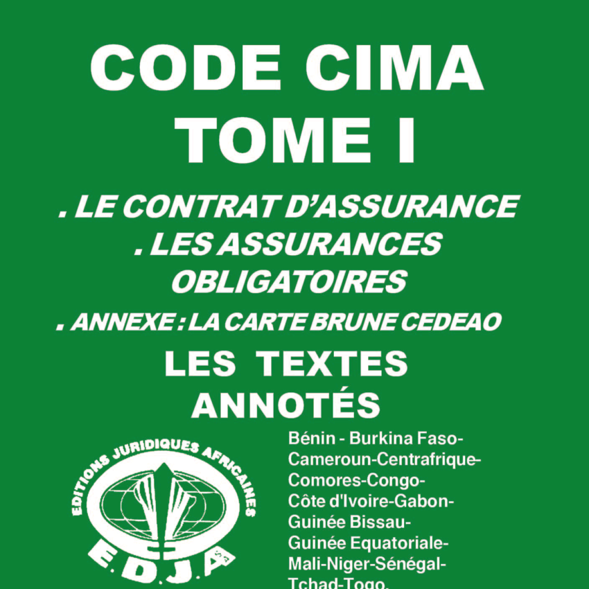 EDITIONS JURIDIQUES AFRICAINES au Sénégal et en Afrique I CODES I ...