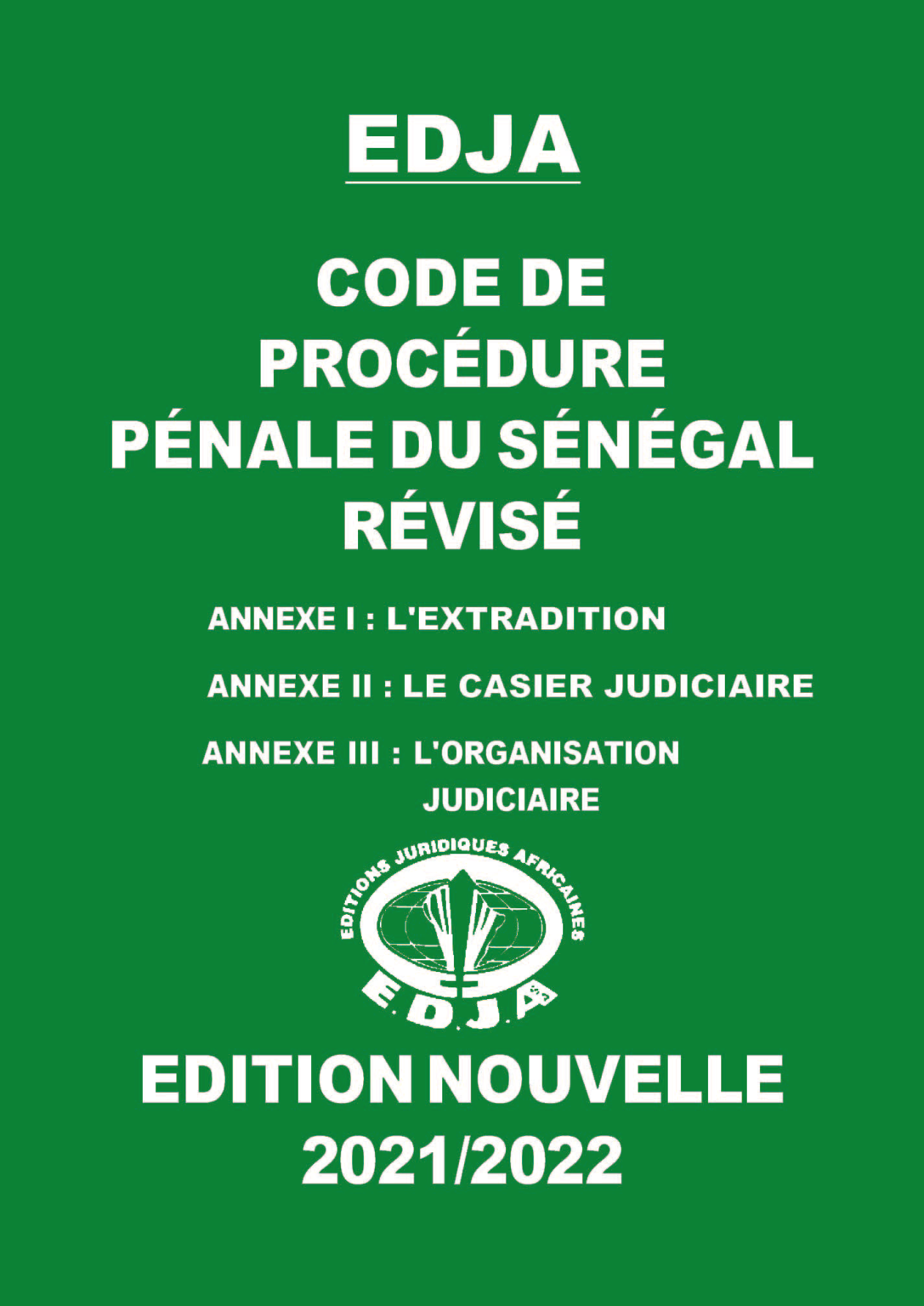 EDITIONS JURIDIQUES AFRICAINES au Sénégal et en Afrique I CODES I ...
