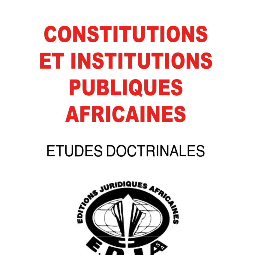 EDITIONS JURIDIQUES AFRICAINES au Sénégal et en Afrique I CODES I ...