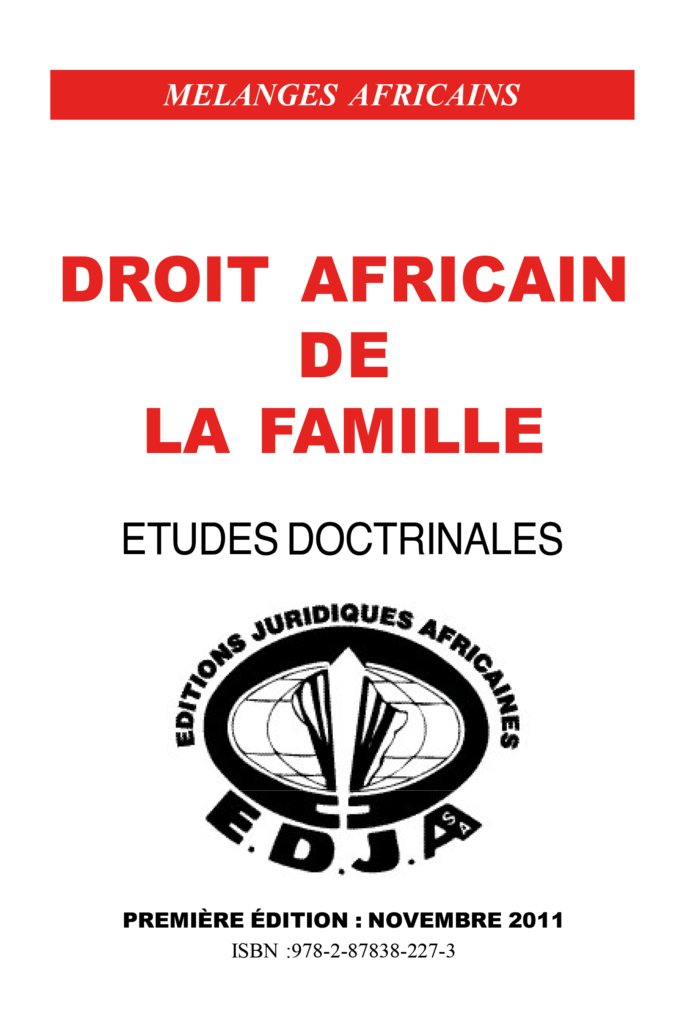 EDITIONS JURIDIQUES AFRICAINES au Sénégal et en Afrique I CODES I ...
